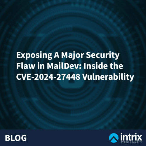 Exposing a Major Security Flaw in MailDev: Inside the CVE-2024-27448 Vulnerability - Intrix ...
